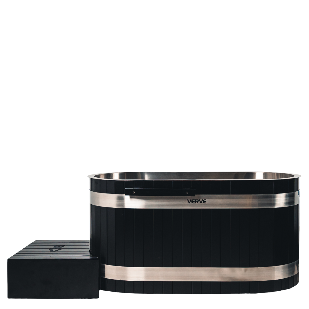 EX DEMO | VERVE Nord 1 Person Ice Bath with 1HP chiller - Ash Black