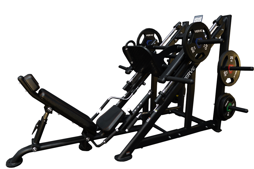 Leg Press Plate Loaded Machine - 45 degree - Arnold Series | VERVE Fitness